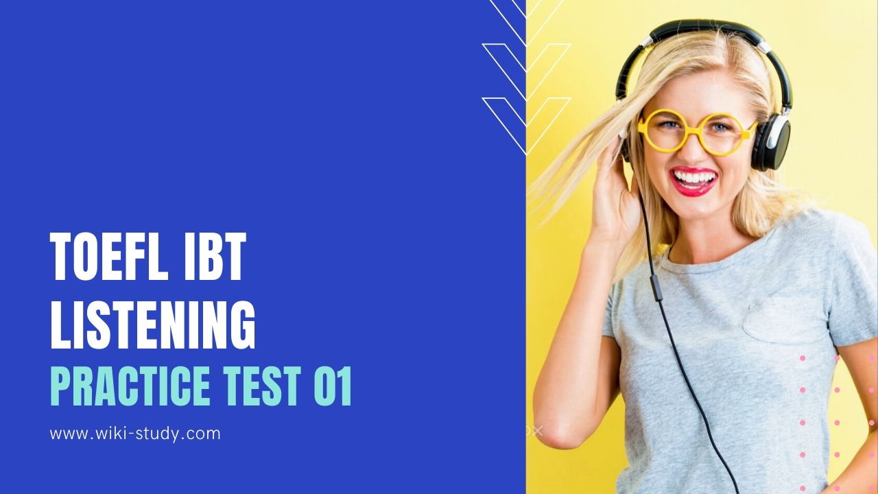 TOEFL iBT Listening Practice Test 01 From Barron's TOEFL iBT - TV Acres TOEFL iBT Listening Practice Test 01 From Barron's TOEFL iBT - TV Acres