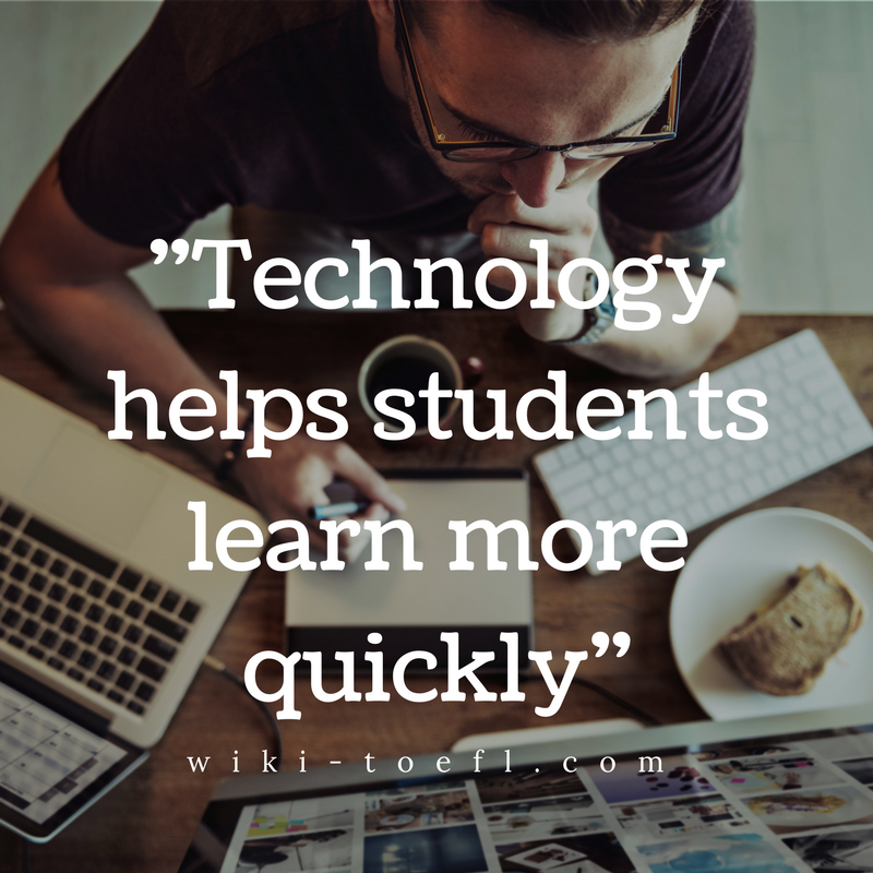 Do you agree that technology helps us learn more information and learn ...