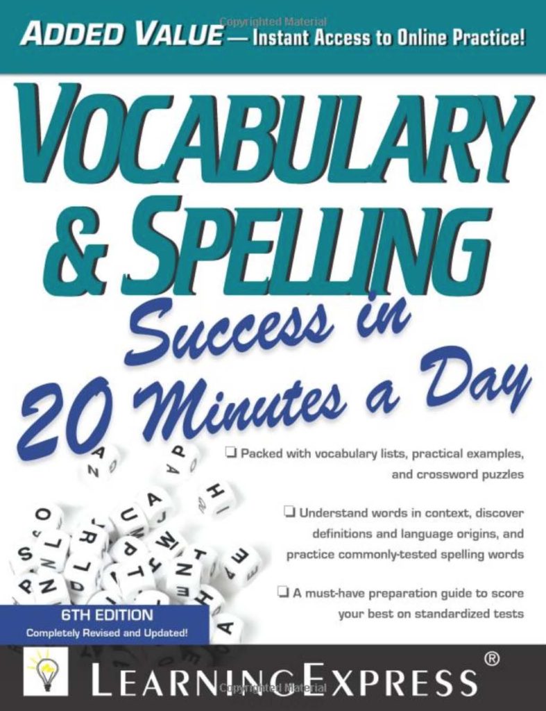 Vocabulary & Spelling Success in 20 Minutes a Day - TV Acres