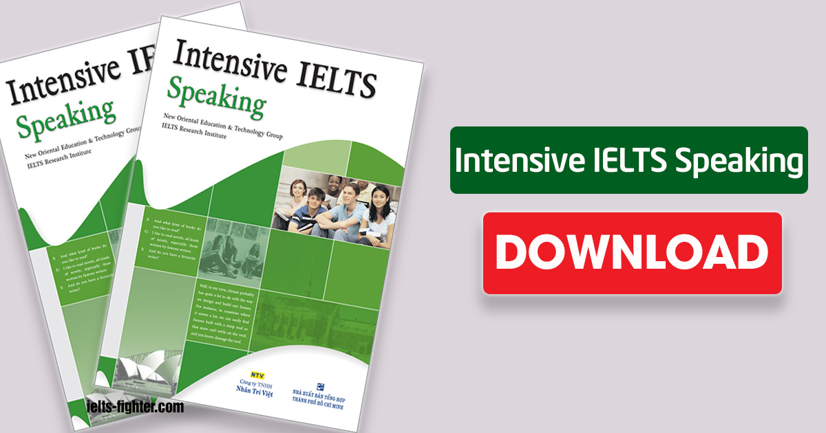 Intensive IELTS Speaking - A useful IELTS Speaking self-study book - TV ...